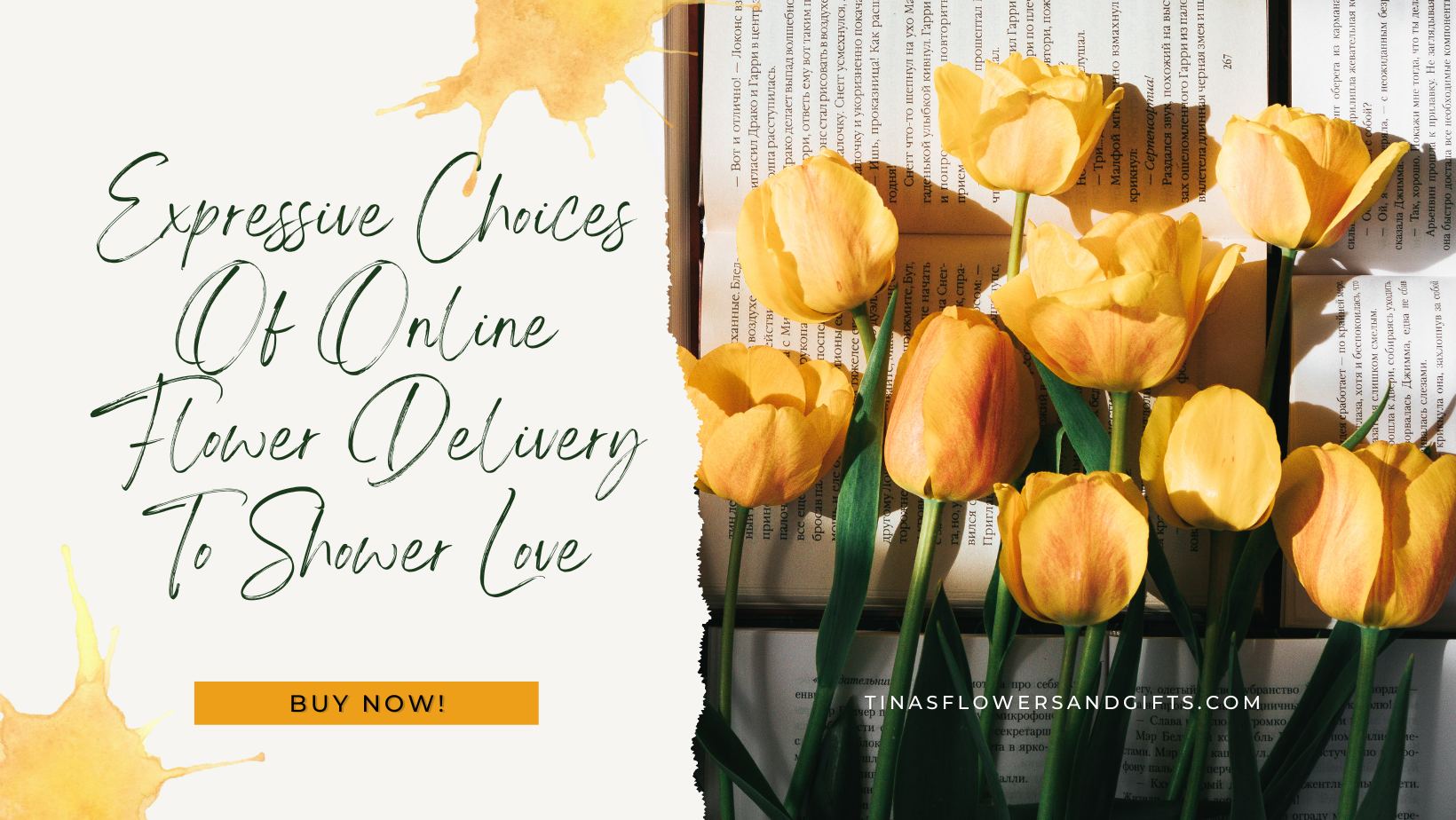Expressive Online Flower Delivery Options to Convey Love | Tina's ...