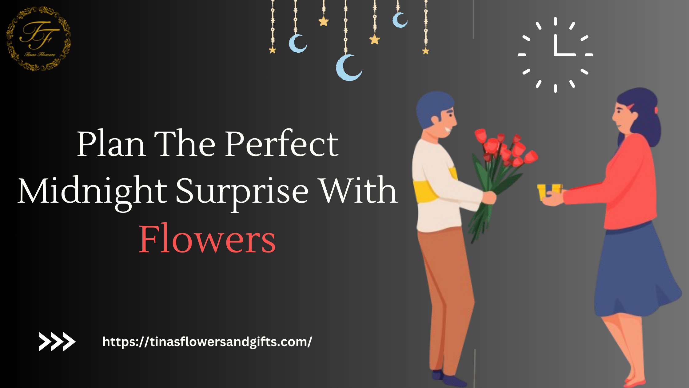 Plan the Perfect Midnight Surprise With Flowers – Tinas Flowers & Gifts
